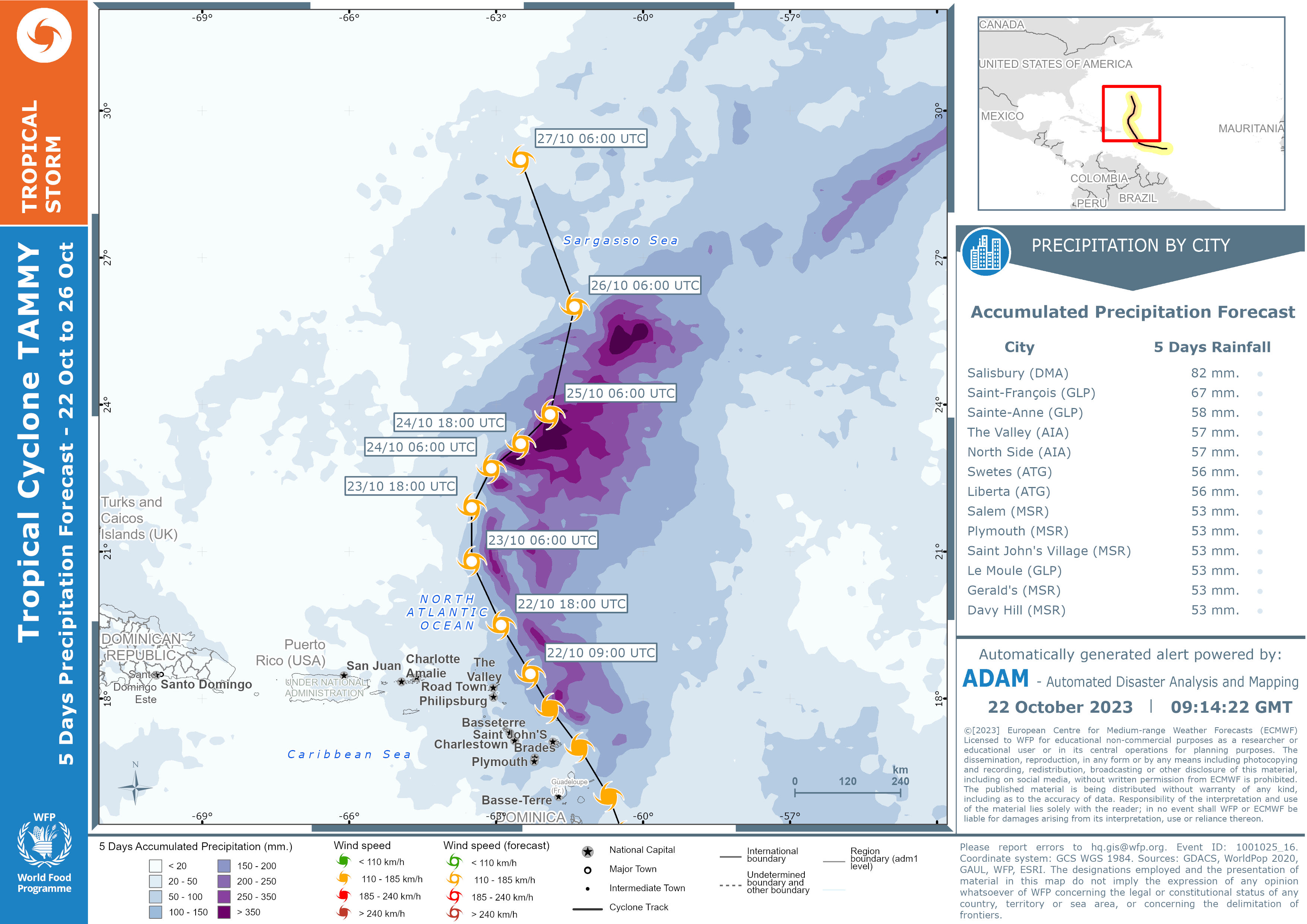 Rainfall Map - Showcases - Humanitarian Data Exchange